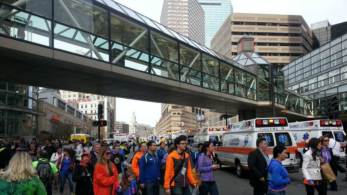 Photo timeline: Boston Marathon bombing