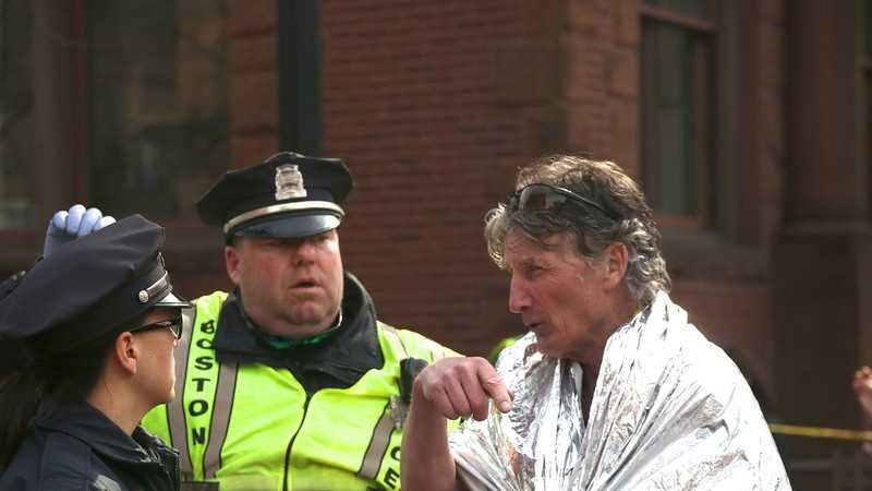 Memories of shootings return for Newtown Boston Marathon runners