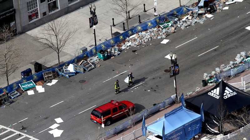 Photo timeline: Boston Marathon bombing