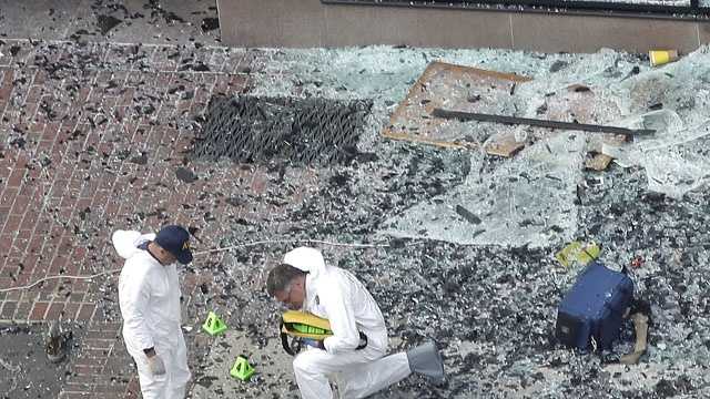 Photos Investigators Show Bomb Evidence