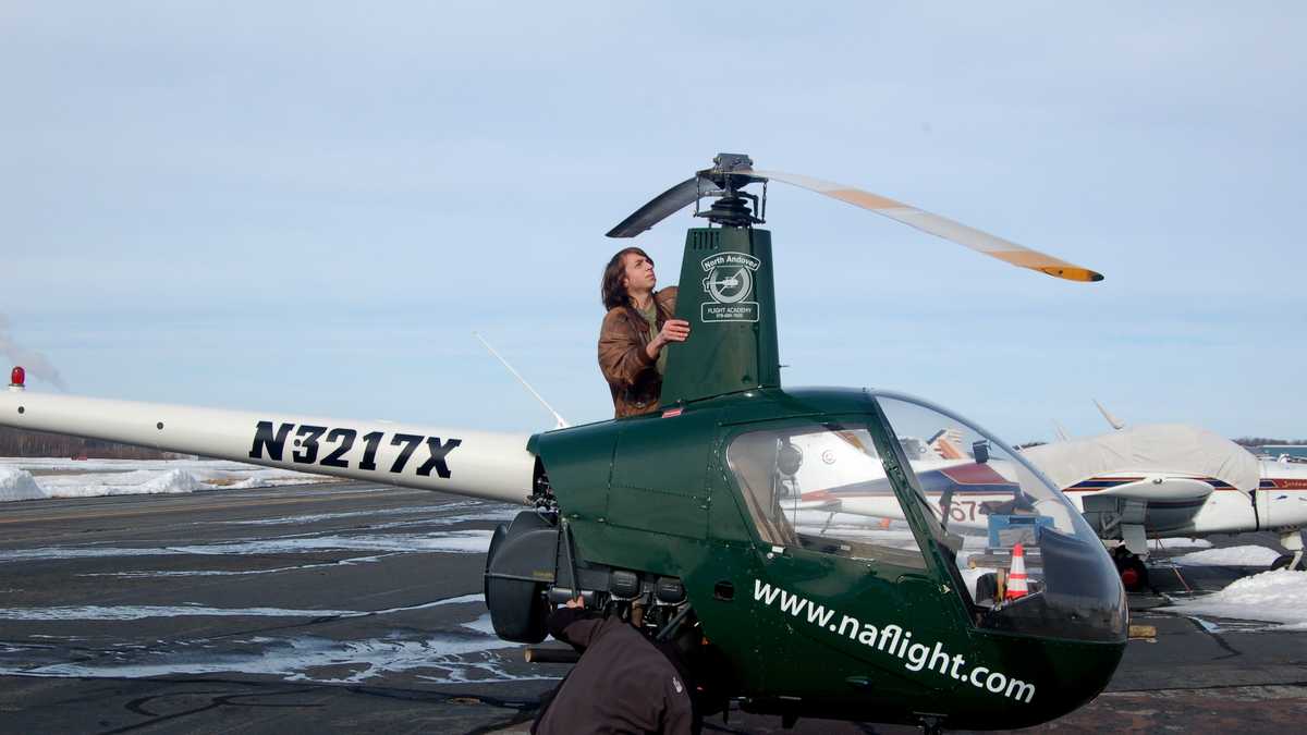 High school senior leaves graduation in helicopter