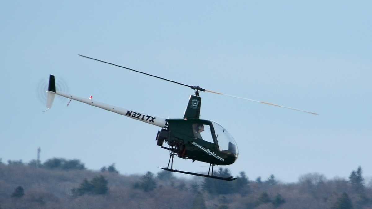 High school senior leaves graduation in helicopter