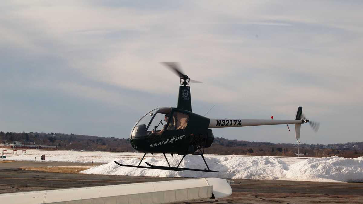 High school senior leaves graduation in helicopter