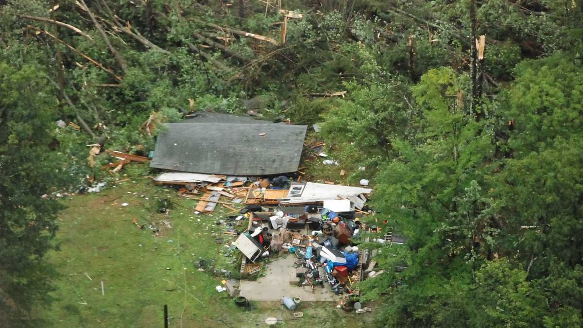 5 years later: Aerials taken after 2008 tornado hit NH