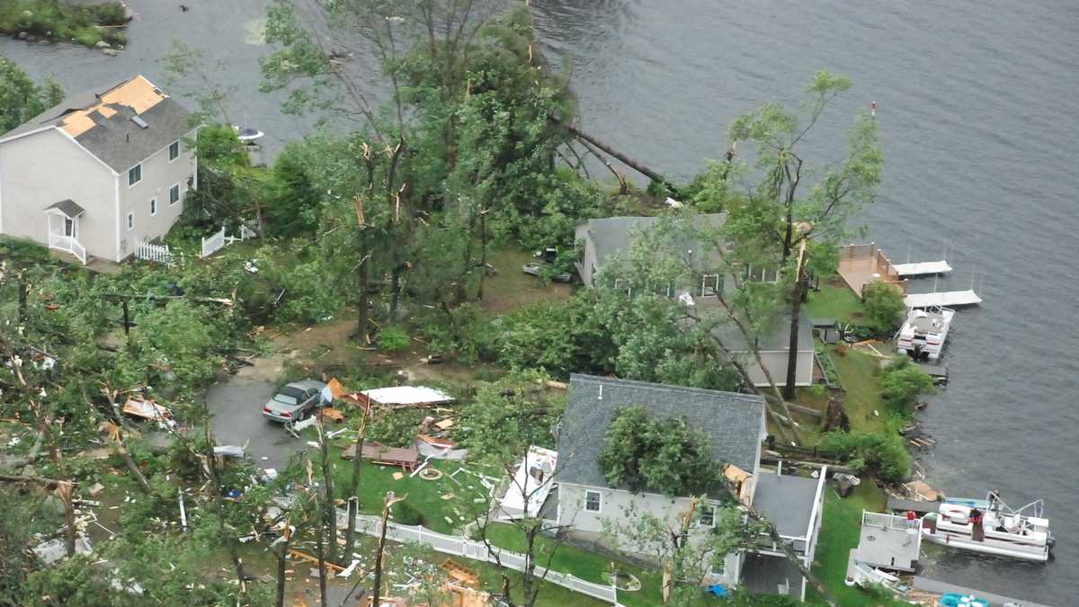 5 years later: Aerials taken after 2008 tornado hit NH