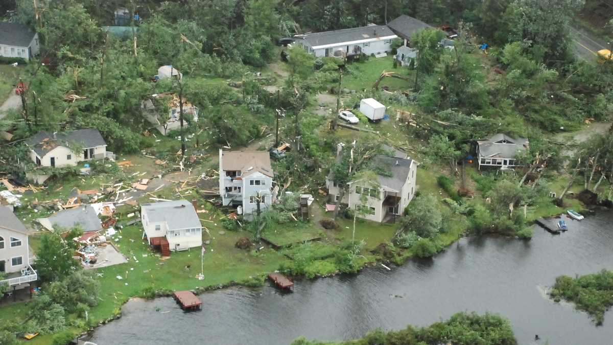 5 years later: Aerials taken after 2008 tornado hit NH