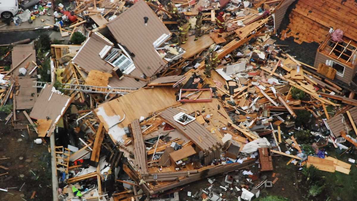 5 years later: Aerials taken after 2008 tornado hit NH