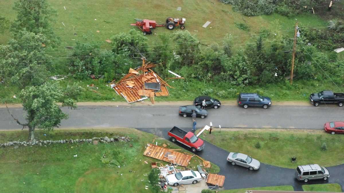 5 years later: Aerials taken after 2008 tornado hit NH