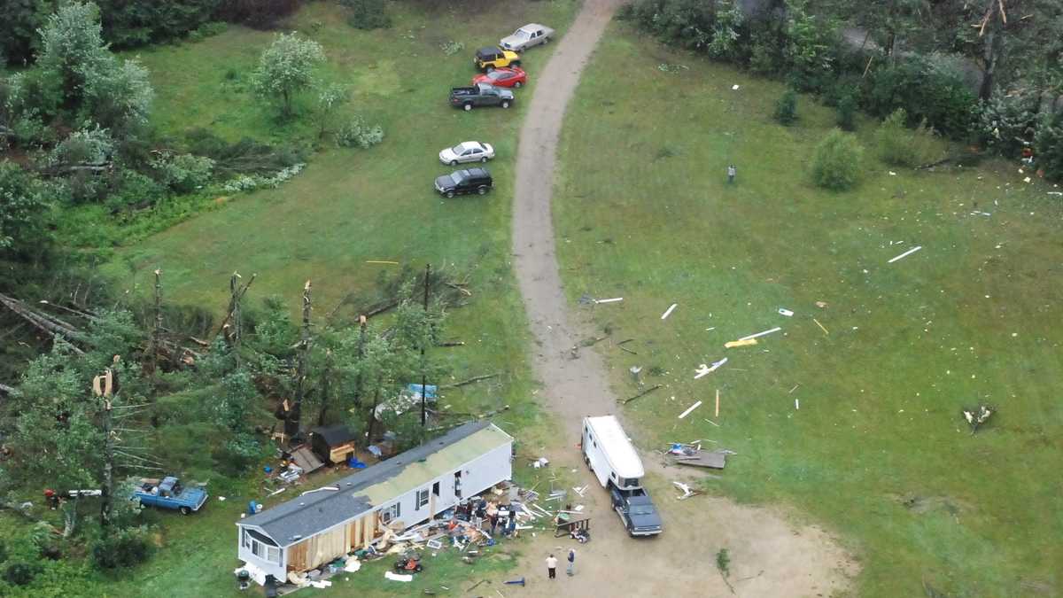 5 years later: Aerials taken after 2008 tornado hit NH