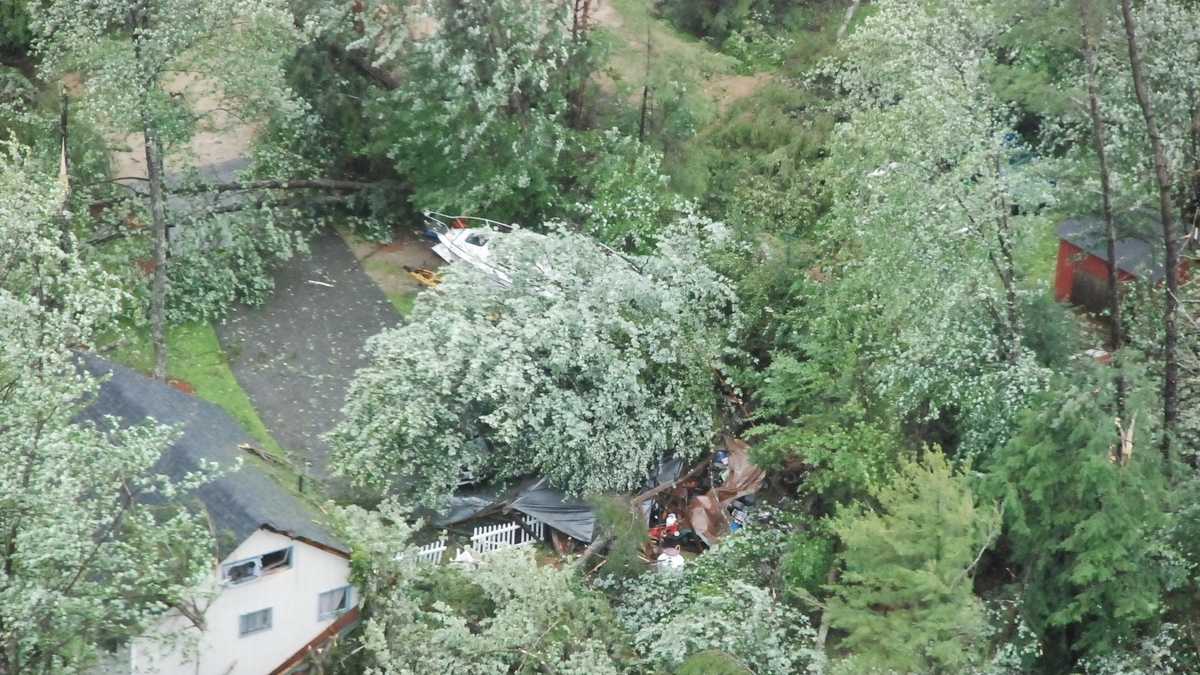 5 years later: Aerials taken after 2008 tornado hit NH