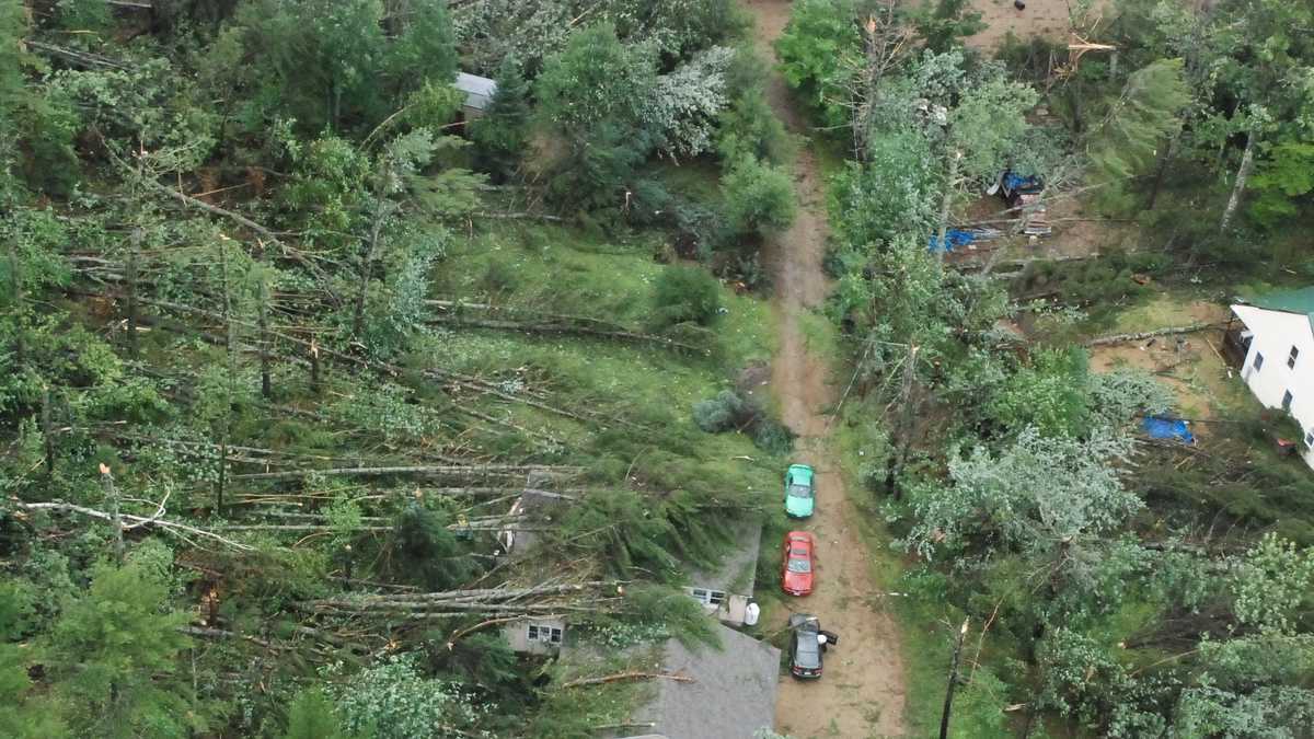 5 years later: Aerials taken after 2008 tornado hit NH