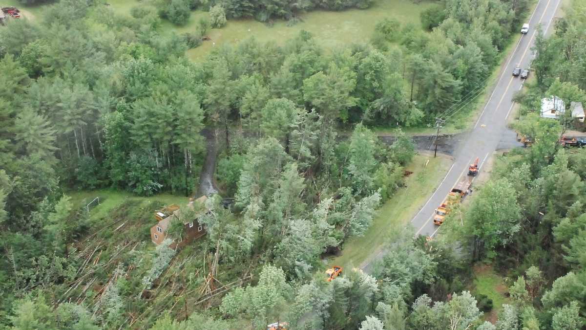 5 years later: Aerials taken after 2008 tornado hit NH
