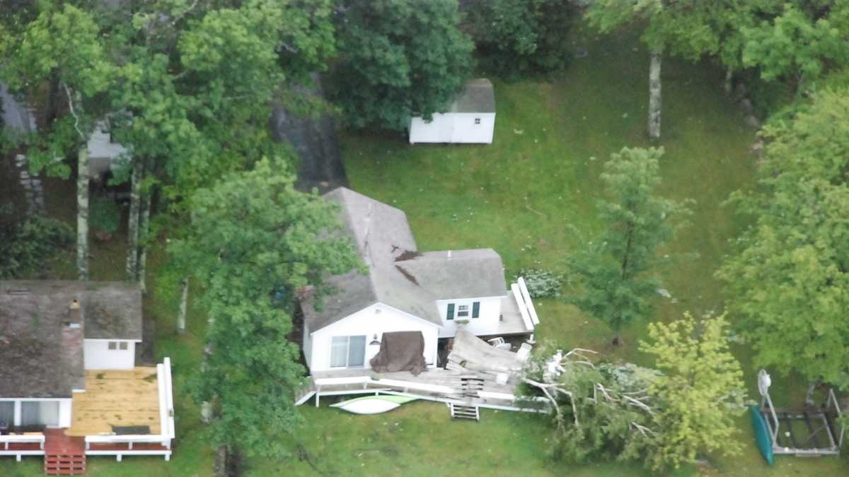 5 years later: Aerials taken after 2008 tornado hit NH