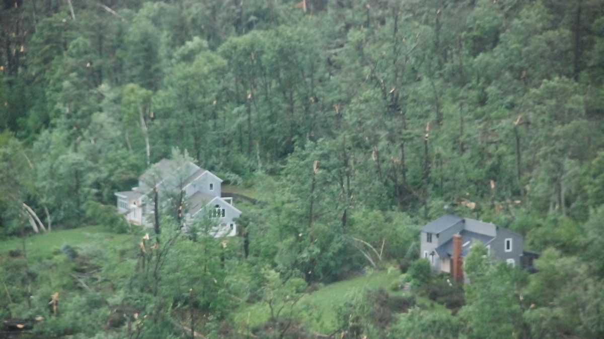 5 years later: Aerials taken after 2008 tornado hit NH