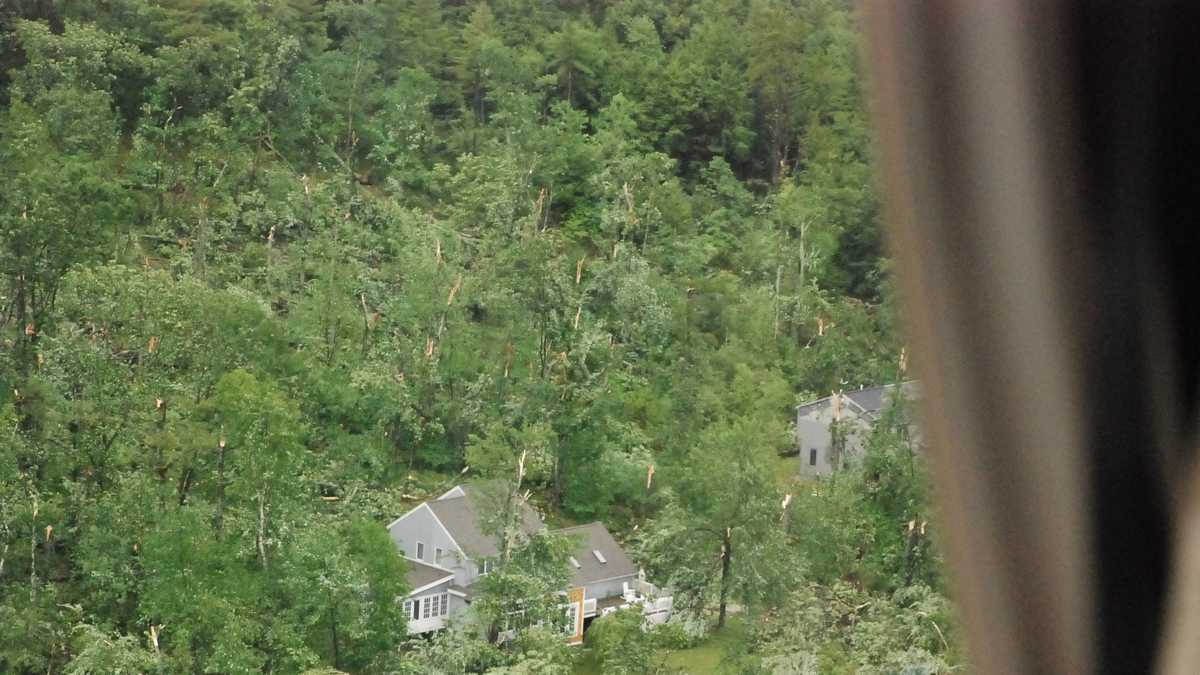 5 years later: Aerials taken after 2008 tornado hit NH