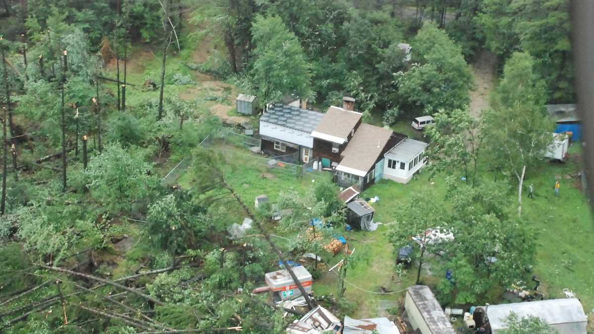 5 years later: Aerials taken after 2008 tornado hit NH