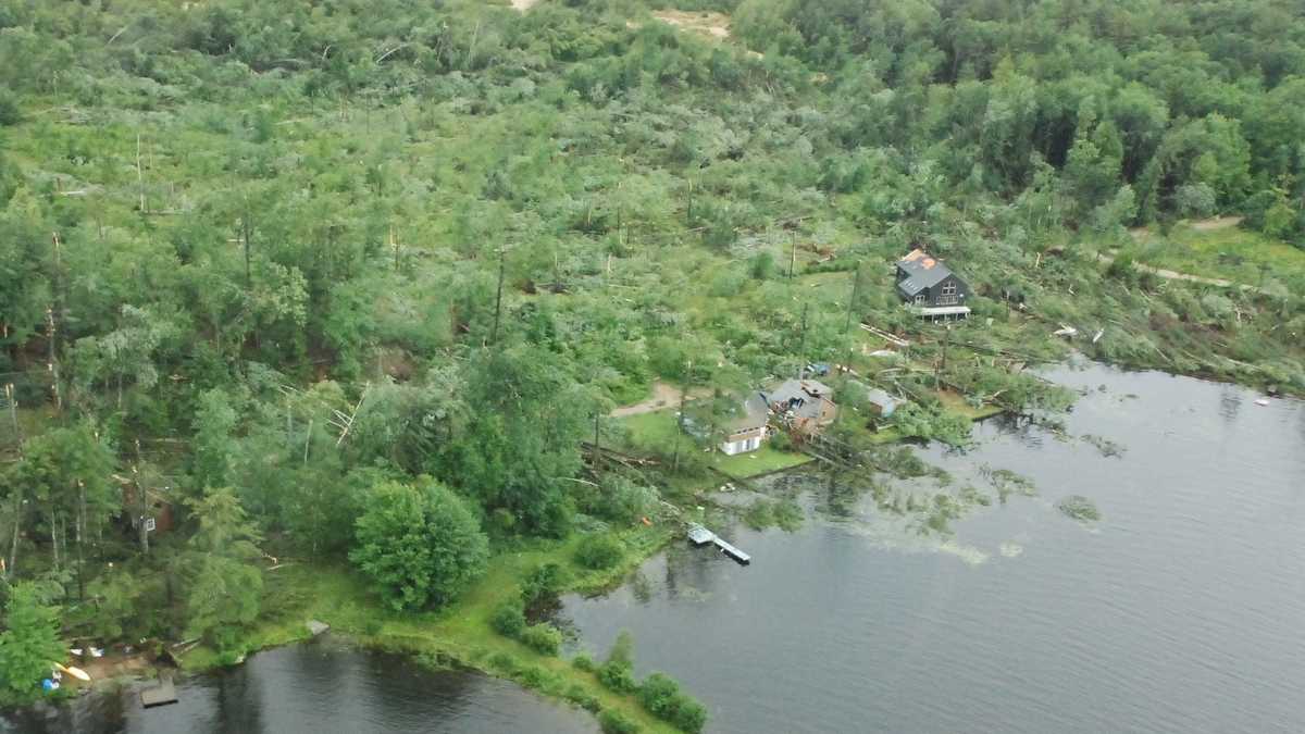 5 years later: Aerials taken after 2008 tornado hit NH