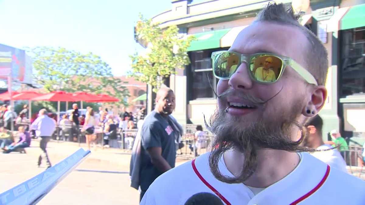 Images: Beard and a buck get Sox fans into Fenway
