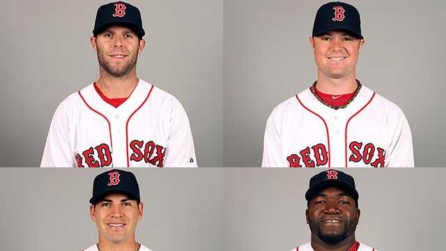 Photos: Red Sox playoff roster