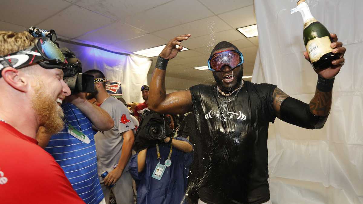 Goggles on: Sox celebration photos