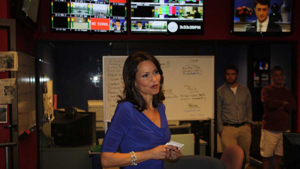 Photos: Liz Brunner's farewell to WCVB-TV