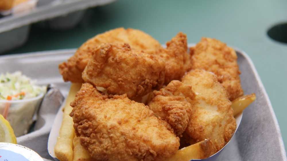 Championship menu of food for World Series