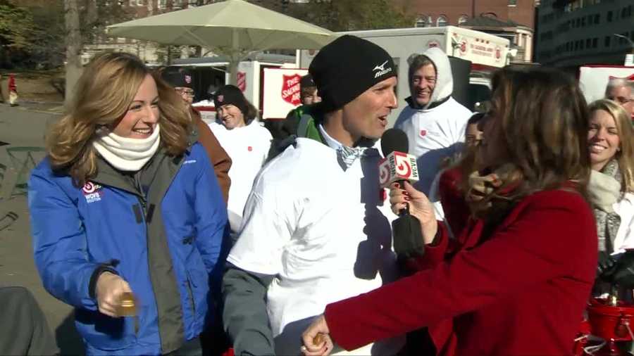 Familiar faces help kick off season of giving