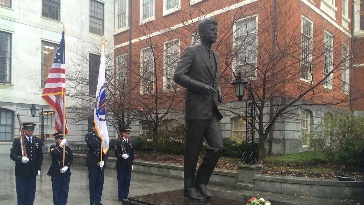 Boston, Dallas remember JFK: The day in pictures
