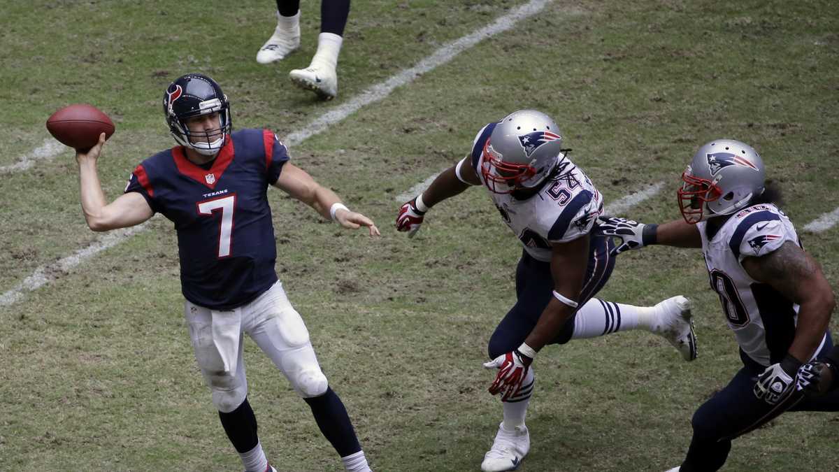 Spygate? Houston player says Patriots knew too much