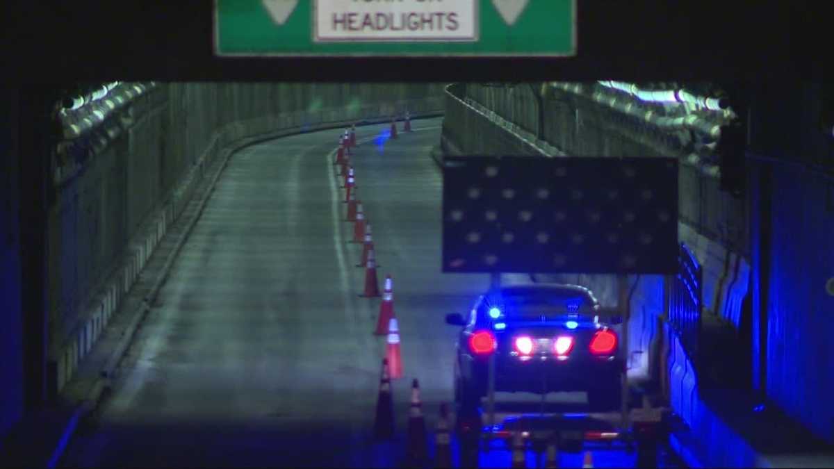 Callahan Tunnel closed, detour routes in place