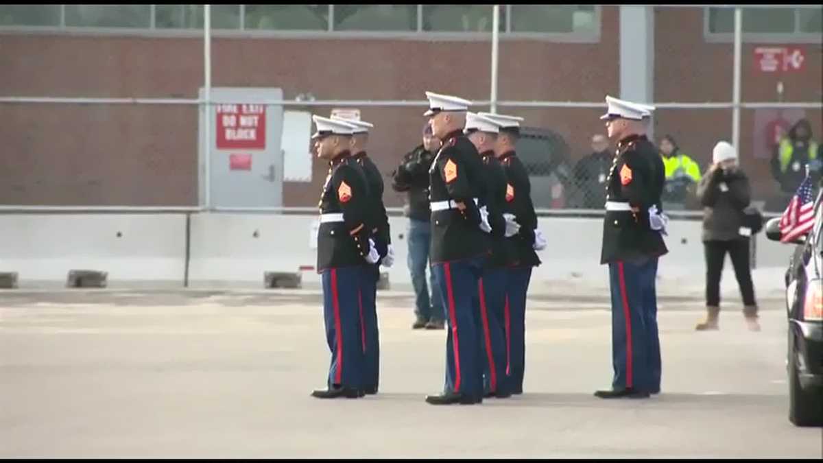 Fallen Marine returns home