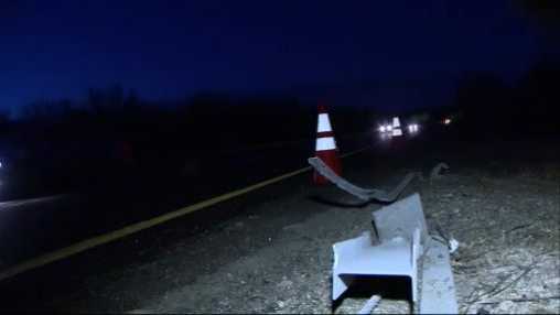 7-car New Year's Eve crash kills 1, injures 2