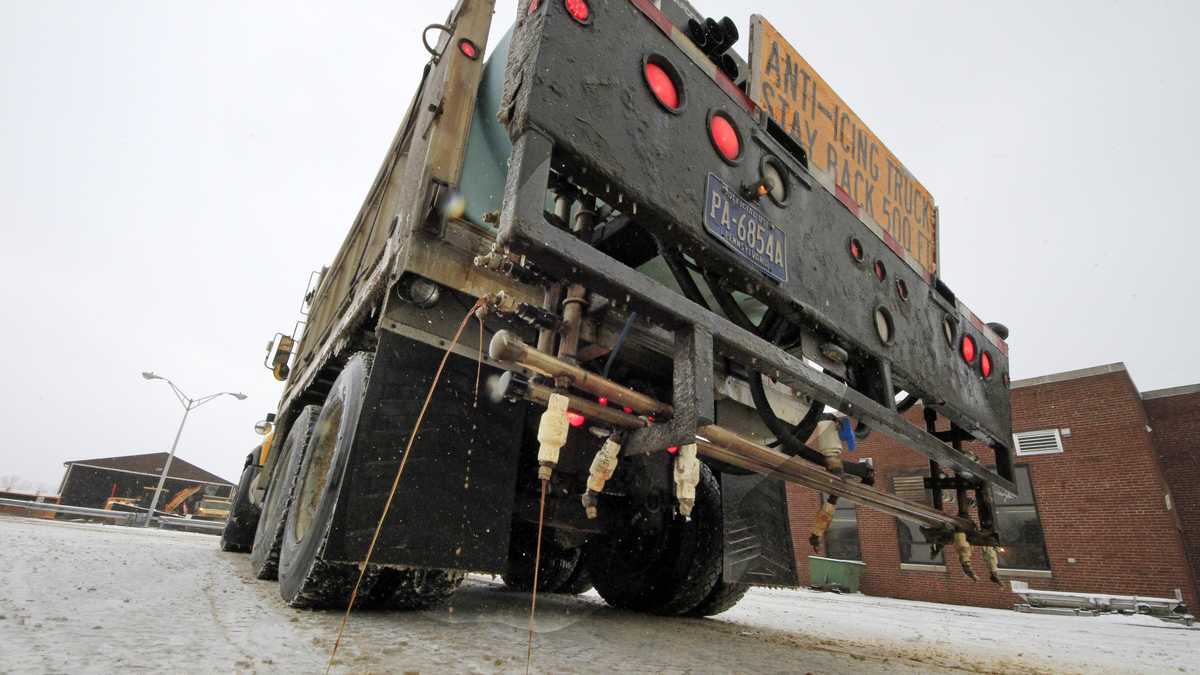 Mass. company uses molasses in 'Magic' road salt