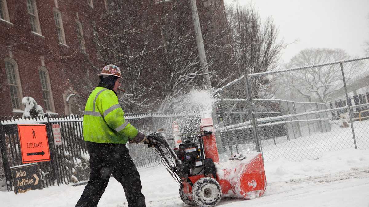 Photos: Boston snow scenes