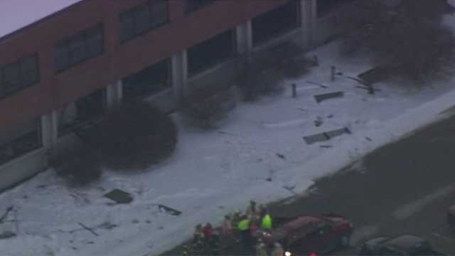 Photos: Explosion at Peterborough facility