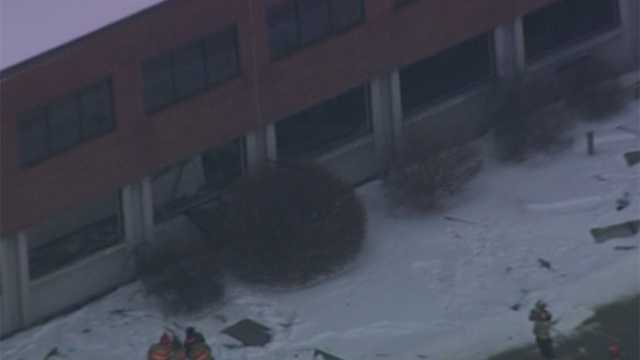 Photos: Explosion at Peterborough facility