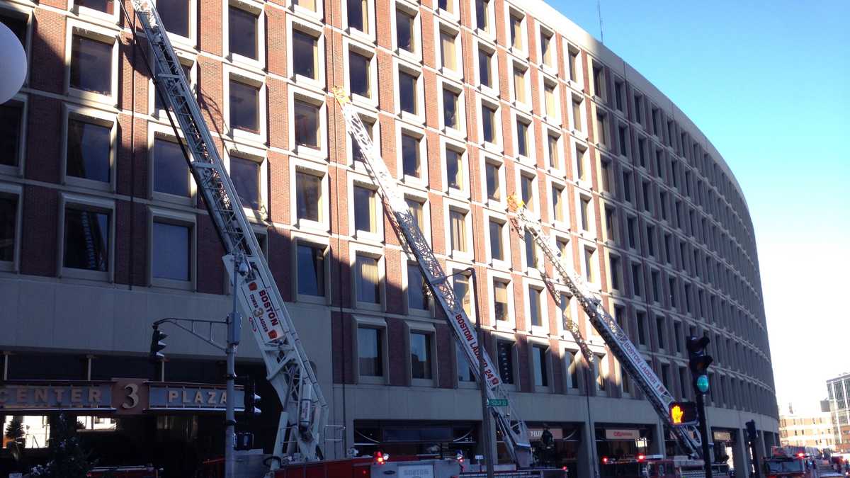 Fire reported in Government Center building