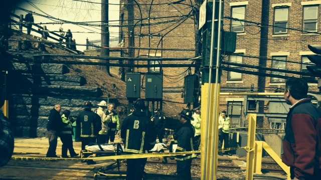 MBTA train derails near Fenway