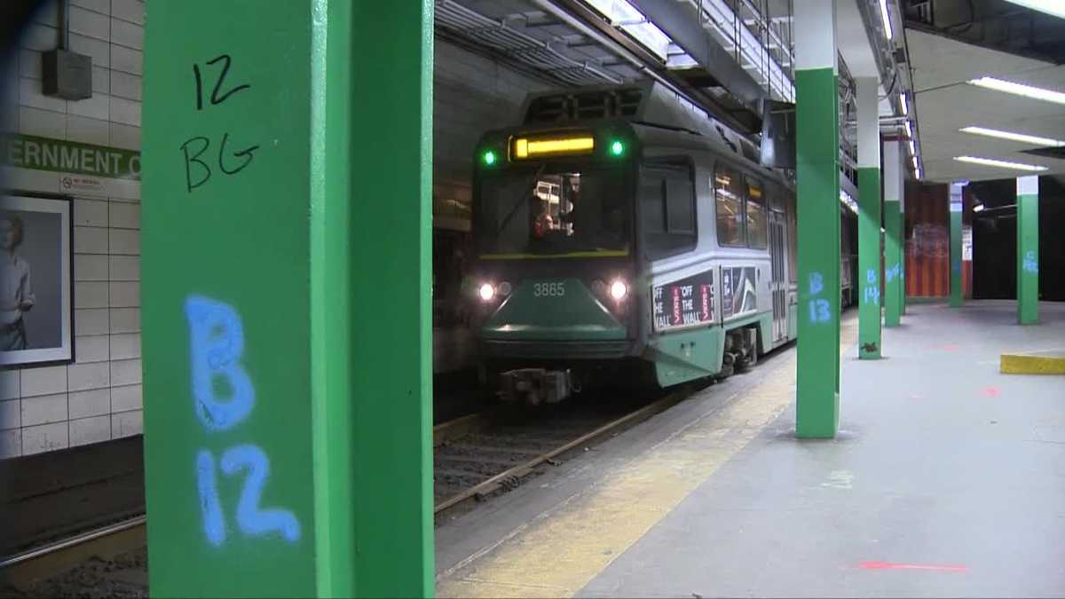Historic signs discovered inside MBTA station