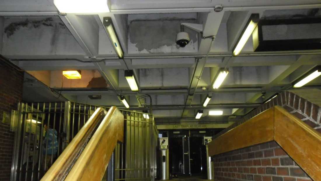 Historic signs discovered inside MBTA station