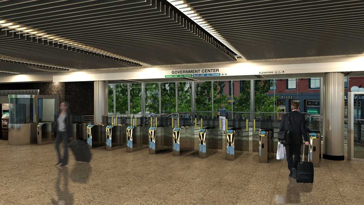 Historic signs discovered inside MBTA station