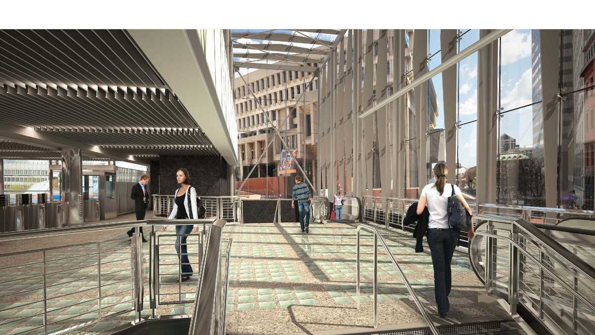 Historic signs discovered inside MBTA station