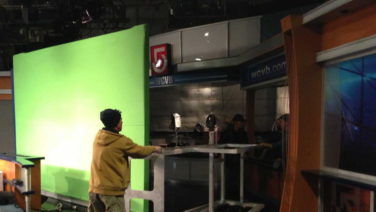 Behind the scenes of WCVB's refreshed set construction