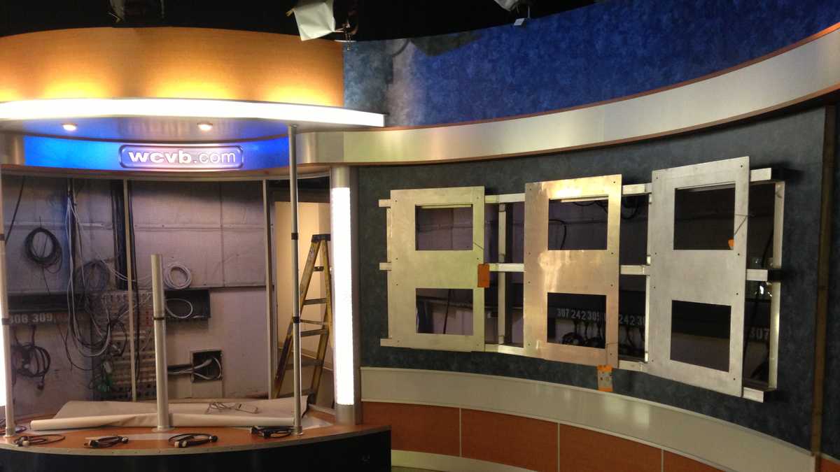 Behind the scenes of WCVB's refreshed set construction