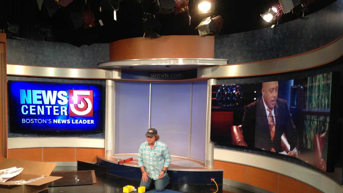 Behind the scenes of WCVB's refreshed set construction