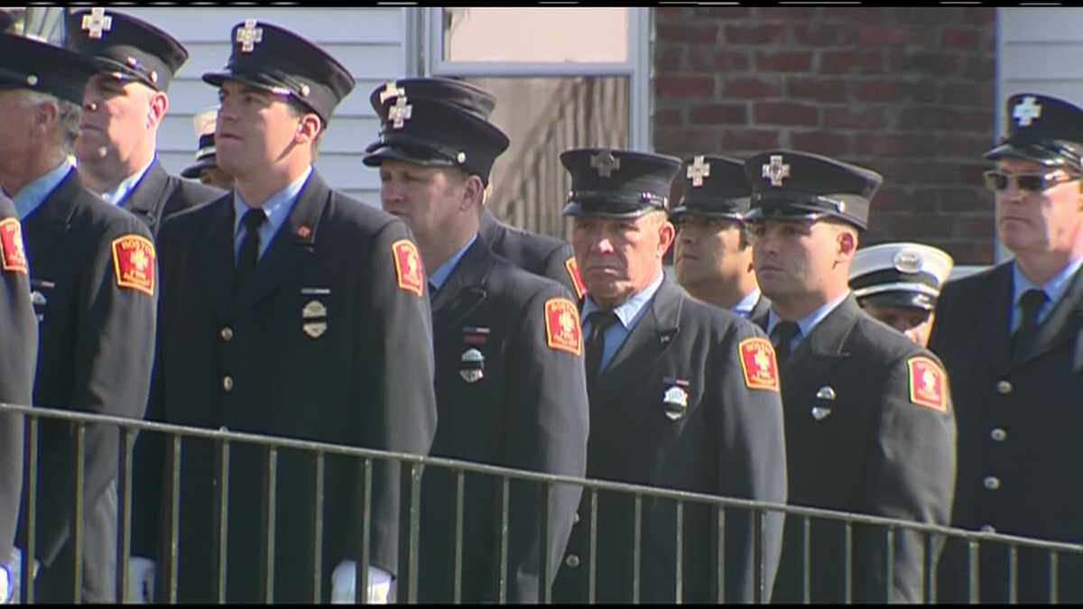 Photos: Mourners honor firefighter Michael Kennedy