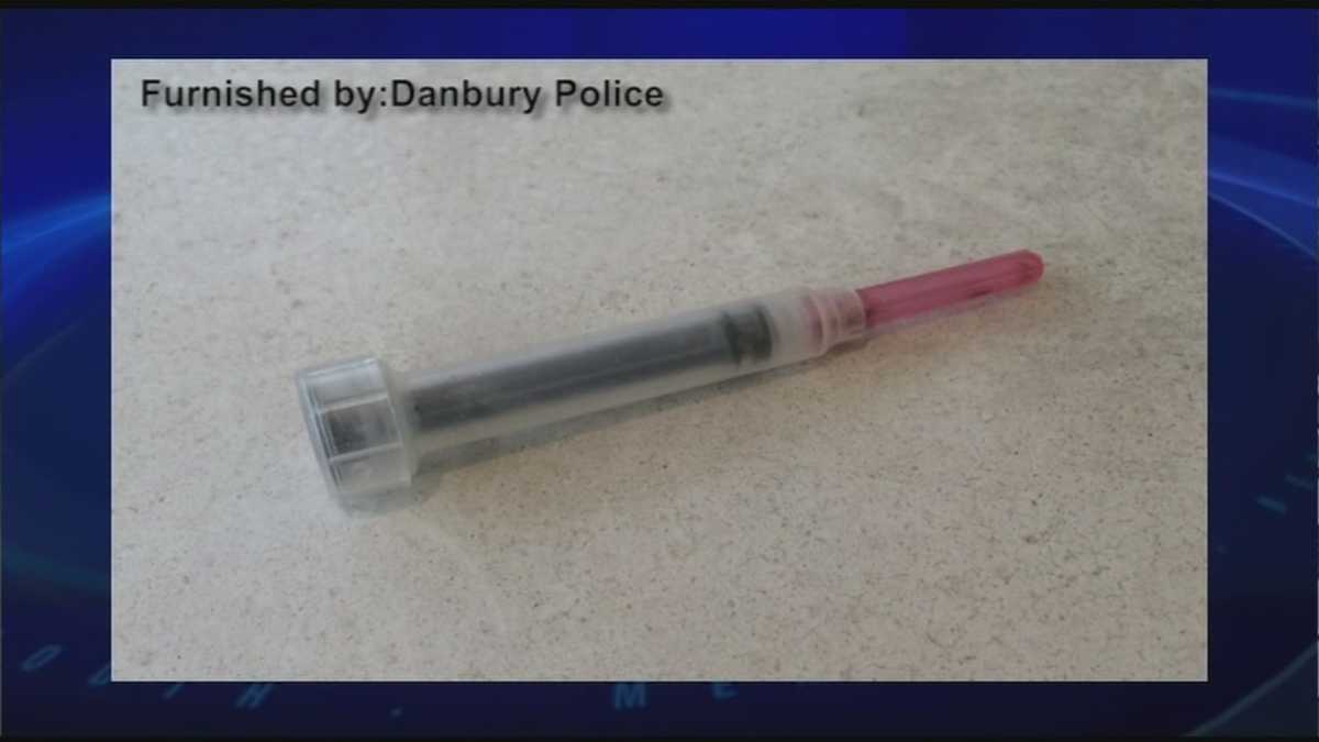 Police warn residents of needles found around town