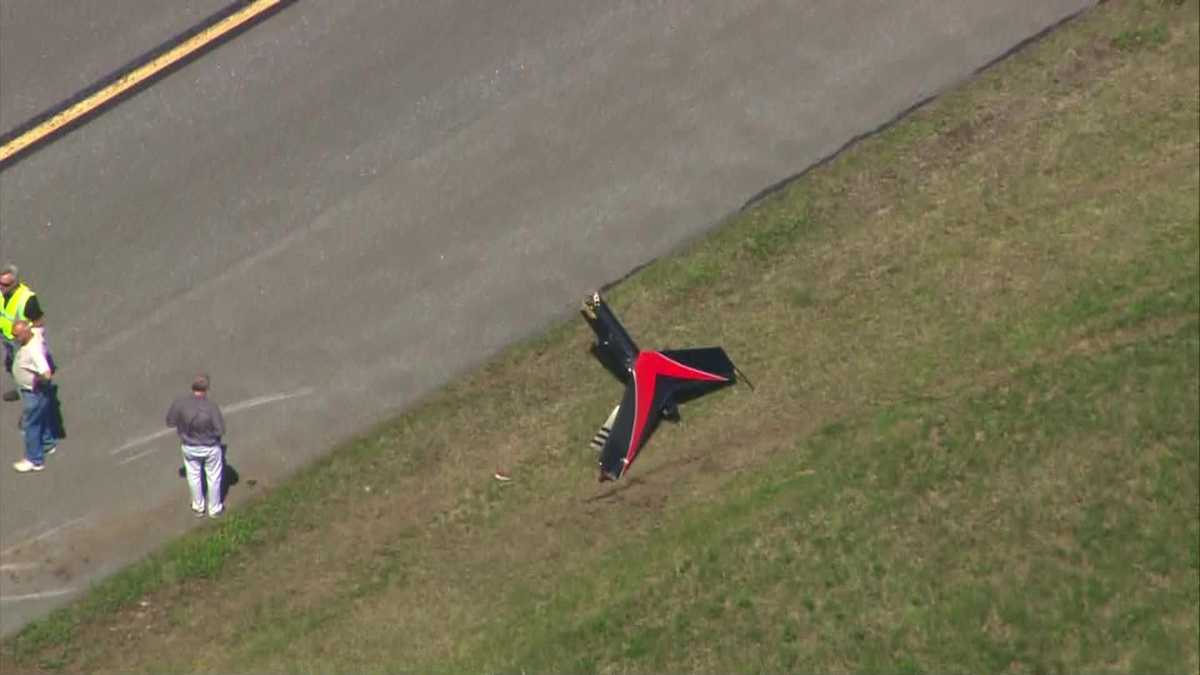 Photos: News helicopter crashes after takeoff