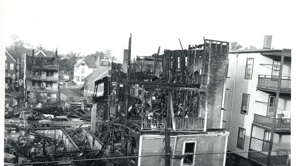 Historical photos: Dryspell leads to massive Boston fire