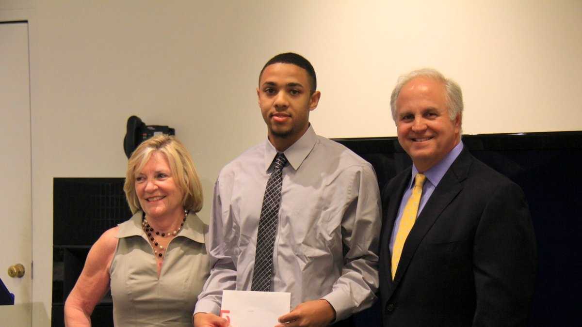 WCVB A Plus scholarship presentation
